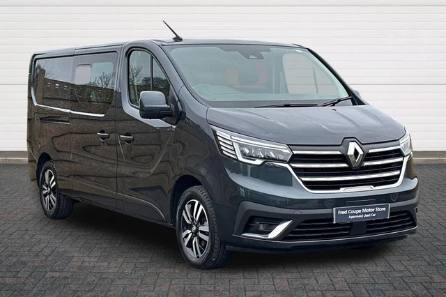 2024 RENAULT TRAFIC LL30 Blue dCi 170 Extra Sport Crew Van EDC WINDOW ...