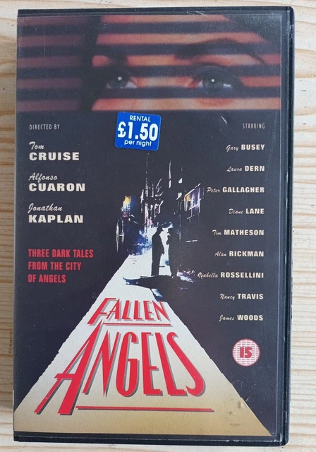 1993 VHS FALLEN Angels Gary Busey Diane Lane Big Box Ex Rental Tested £ ...