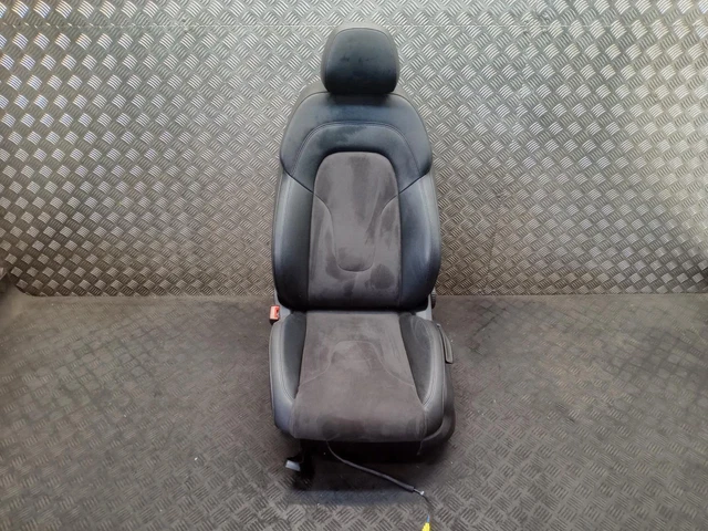 AUDI TT SEAT Front Left Passenger Half Leather Alcantara Sport Mk2 8J ...