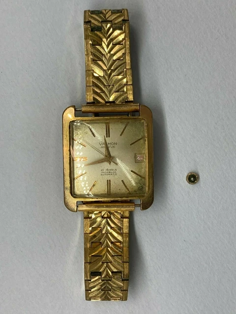 OROLOGIO VINTAGE VALMON Geneve Swiss Made Automatic 21 Jewels - Non ...