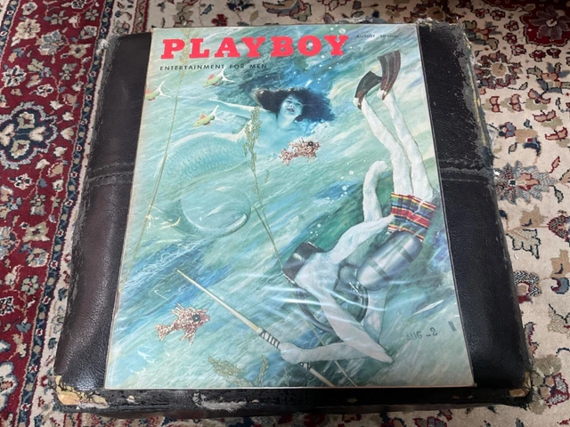 PLAYBOY MAGAZINE AUGUST 1955, Pat Lawler Centerfold, , Very Good ...