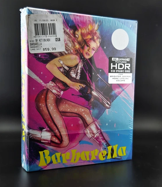 BARBARELLA [4K UHD + Blu Ray] Arrow Limited Collector's Edition Fonda ...