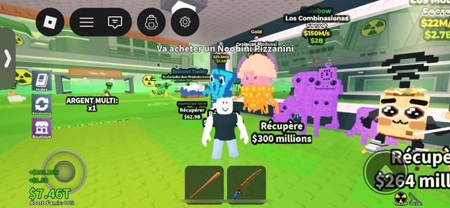 🟢 STEAL A Brainrot / Los Combinaison 150M Rainbow EUR 29,99 - PicClick FR