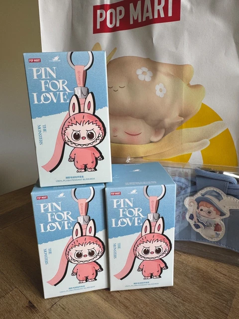ORIGINAL POP MART Labubu - PIN FOR LOVE (N-Z), Blindbox EUR 34,00 - PicClick DE