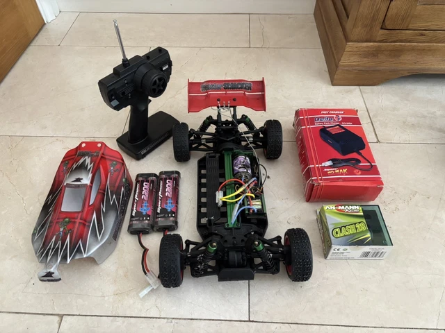 TWO ANSMANN MASTER Smacker 1:10 RC Car Full Kits £19.57 - PicClick UK