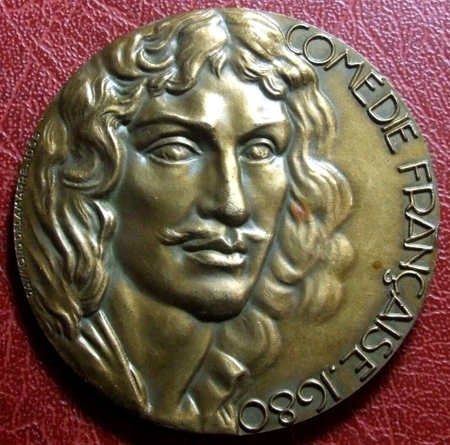 4TH REPUBLIC THE French Comedy in Canada 1955 Paris medal by Raymond ...