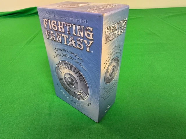WIZARD FIGHTING FANTASY Books 5-8 ***Nr MINT BLUE BOX SET!!*** Steve ...