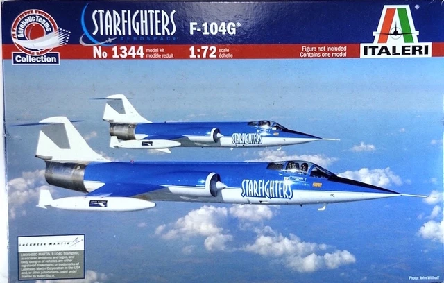 ITALERI LOCKHEED MARTIN F104C Starfighters Acrobatic Team Aircraft ...