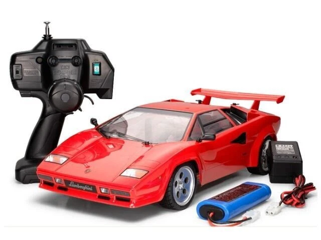 TAMIYA 1/10 XB Lamborghini Countach LP500S (TT-01 chassis TYPE-E) full ...
