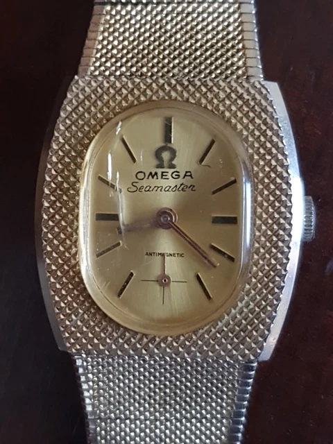 OMEGA SEAMASTER ANTIMAGNETIC 18k Swiss Made Watch £57.24 - PicClick UK