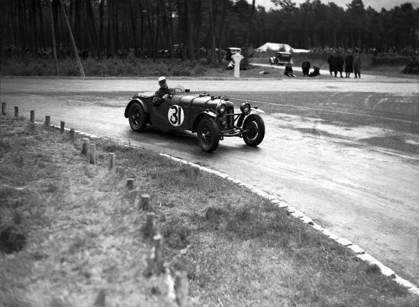 MARCUS CHAMBERS PETER Clark HRG Le Mans Model 1938 Motor Racing Old ...