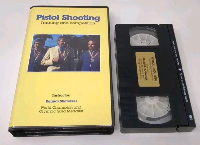 PISTOL SHOOTING RAGNAR Skanaker Training and Competition Guide VHS ...