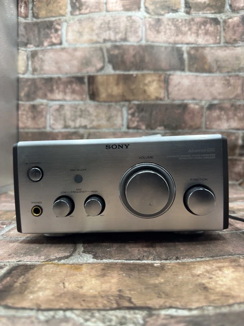 SONY TA-SP55 INTEGRATED Stereo Hi-Fi Amplifier Amp £19.99 - PicClick UK