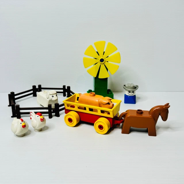 033 LEGO DUPLO Farm Animals 1979 Vintage Retired pre-school set EUR 43,58 - PicClick FR