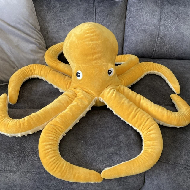 IKEA OCTOPUS PLUSH "BLAVINGAD" Soft Toy | 20" £19.99 - PicClick UK