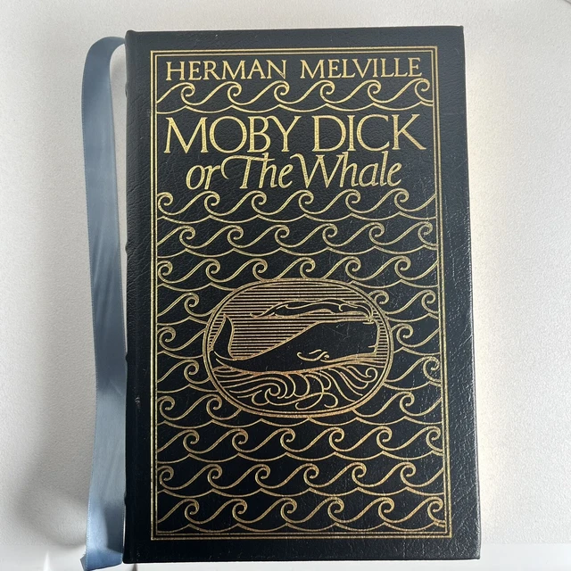 MOBY DICK OR The Whale par Herman Melville Easton Press 1977 cuir relié ...
