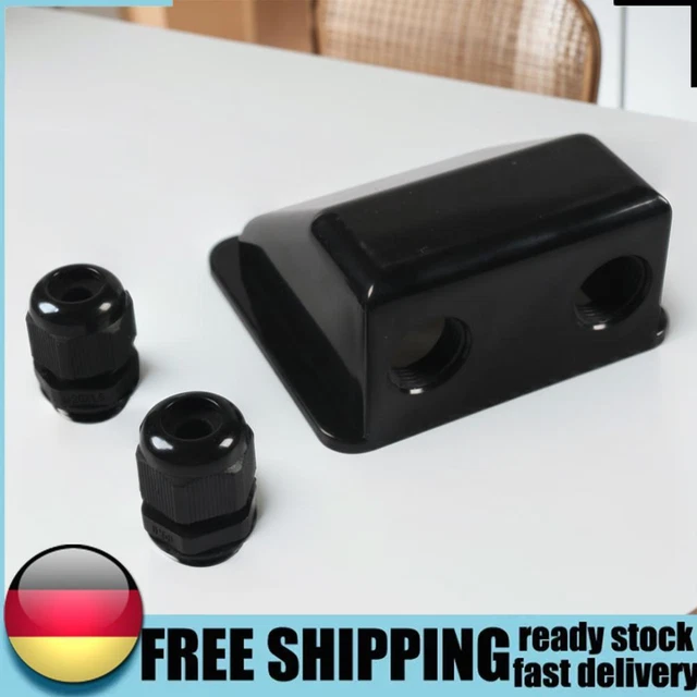 CARAVAN SOLAR CAR Junction Box Solid Cable Entry Gland Box for RV Yacht ...