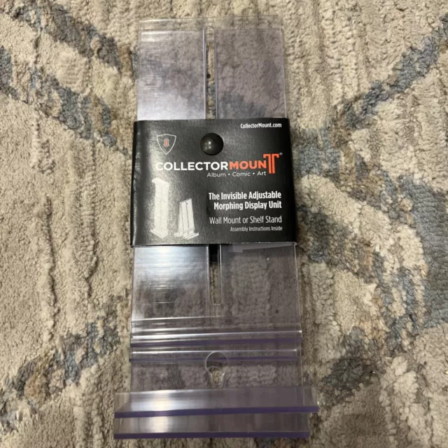 COLLECTOR MOUNT ALBUM Comic Art Invisible Display Shelf Stand or Wall ...