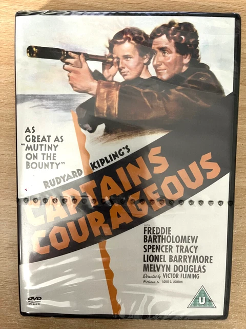 CAPTAINS COURAGEOUS DVD 1937 Rudyard Kipling, Mickey Rooney, Spencer ...