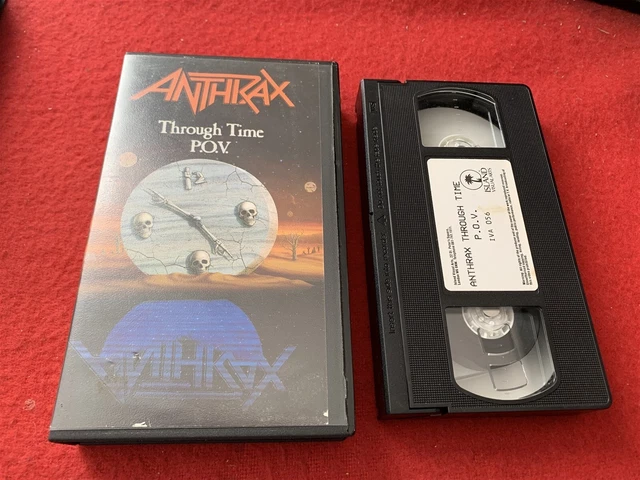 ANTHRAX THROUGH TIME P.o.v. Vhs Video Tested Vhs Video Thrash Metal ...
