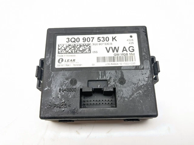AUDI A3 GATEWAY Control Control Module Ecu 3Q0907530K 8V Mk3 2017 £19. ...