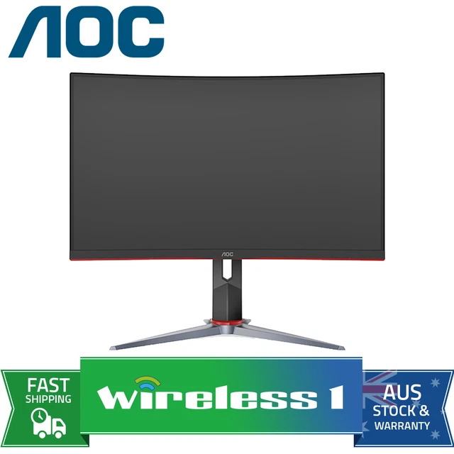 AOC CQ27G2 27INCH 144Hz QHD 1ms FreeSync VA Curved Gaming Monitor $372. ...
