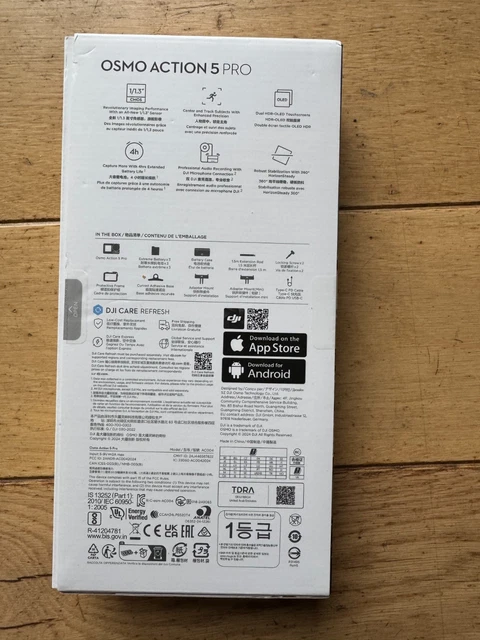 DJI OSMO ACTION 5 Pro Adventure Combo + DJI Mic Mini + Accessories £414 ...