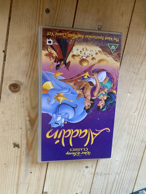 DISNEYS ALADDIN VHS £2.80 - PicClick UK