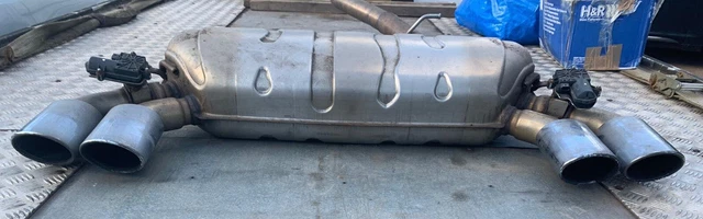 VW VOLKSWAGEN GOLF R Mk7 Exhaust System Resonator Delete With Valves ...