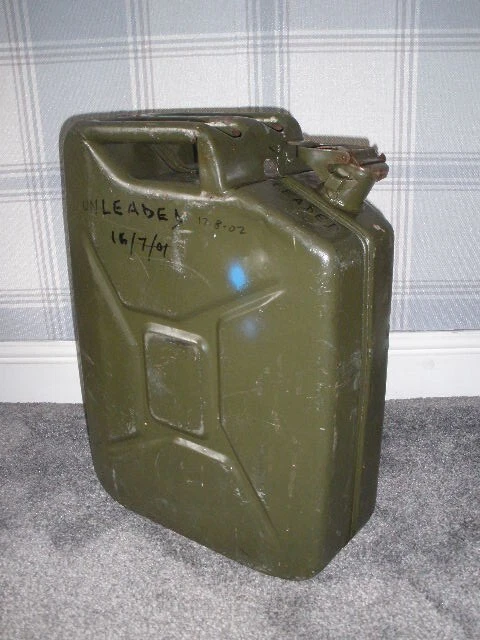 BRITISH ARMY / Military 1968 Jerry Can. Marked + War Dept Arrow. £39.99 ...