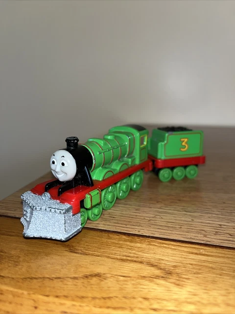 SNOWPLOW HENRY ! THOMAS FRIENDS train TAKE ALONG N Play - CUSTOM ...