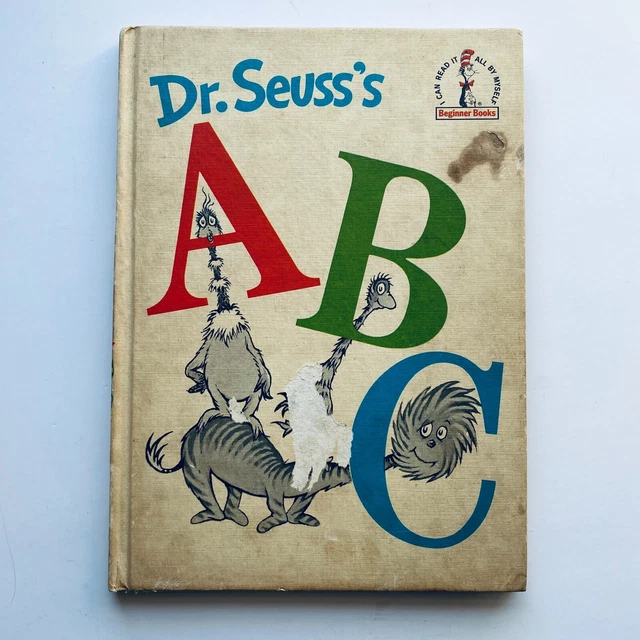 DR. SEUSS'S ABC by Dr. Seuss (1963, 1st Edition) Beginner Books(R ...