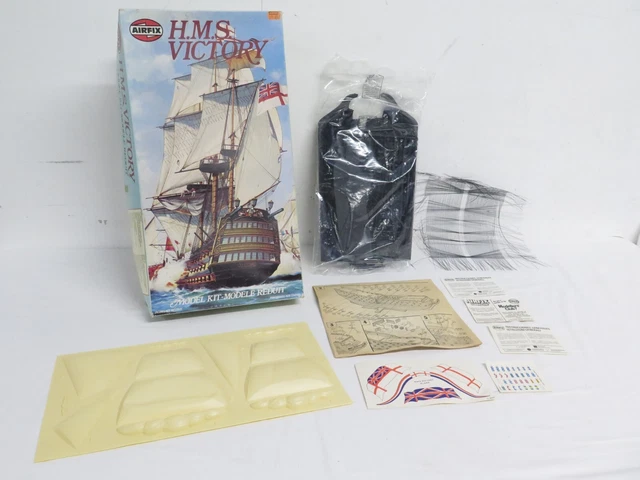 VINTAGE HMS VICTORY model ship kit modele reduit 09252-6 £29.99 ...