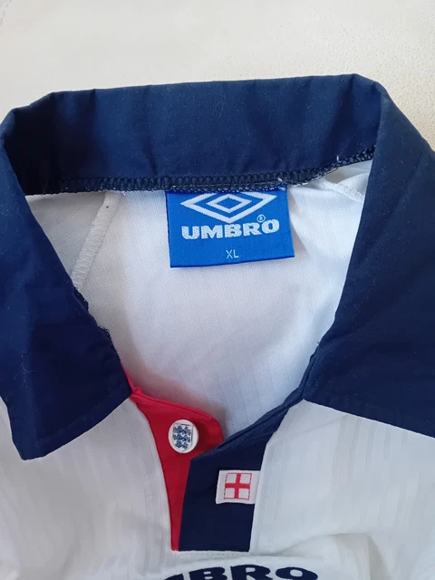 VINTAGE ENGLAND 1998 100% ORIGINAL SHIRT XL World Cup - HARDLY WORN £36 ...