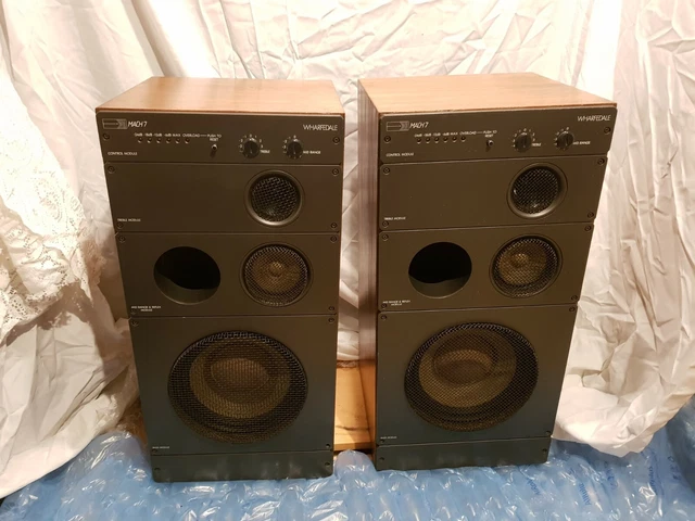 WHARFEDALE MACH 7 Vintage Speakers £249.99 - PicClick UK