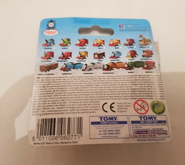 THOMAS THE TANK Engine & Friends TOMY WIND UP UPS HARVEY TRAIN NEW & SEALED EUR 22,54 - PicClick DE