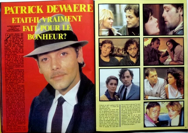 PATRICK DEWAERE = Coupure De Presse 2 Pages 1982 / Clipping EUR 5,00 ...