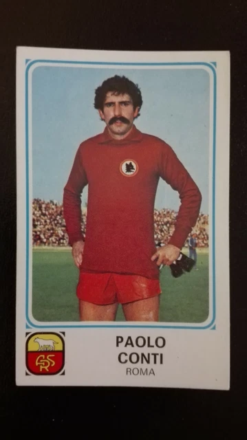 FIGURINA CALCIATORI PANINI 78/79 Roma Paolo Conti N°237 Nuova Con ...