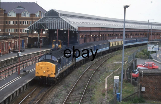 35MM RAILWAY SLIDE- Diesel Electric Loco Class 37. 37429 @ Holyhead £3. ...