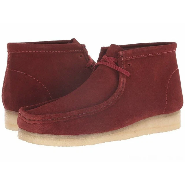 CLARKS ORIGINAUX HOMMES X Wallabees Noix Marron Steads Daim UK 8/US 9 G ...