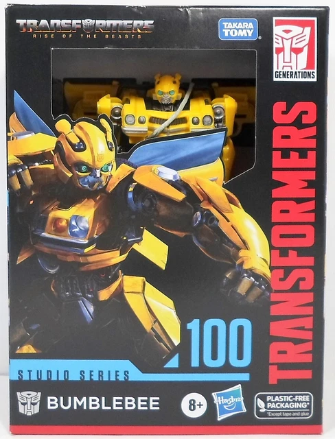 HASBRO 2023 TRANSFORMERS Studio Series 100 Bumblebee Deluxe Class ...
