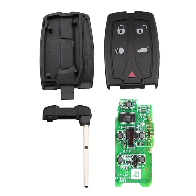 5 BUTTONS CAR Smart Remote Key Fob 433mhz For 2007-2015 Land Rover ...