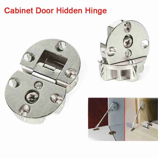 CABINET DOOR FLAP Hidden Hinge Self-Supporting Folding Hinges 90 ...