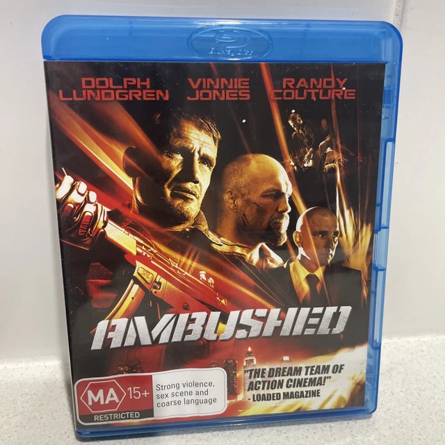 AMBUSHED (BLU-RAY, 2013) Dolph Lundgren Vinnie Jones Randy Couture Rare ...