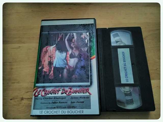 CASSETTE VIDÉO VHS ~ le crochet du boucher EUR 40,00 - PicClick FR