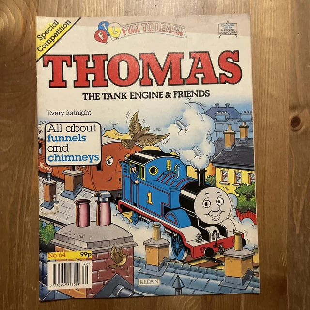 THOMAS THE TANK Engine And Friends Comic Issue 64 Fun to Learn Redan ...