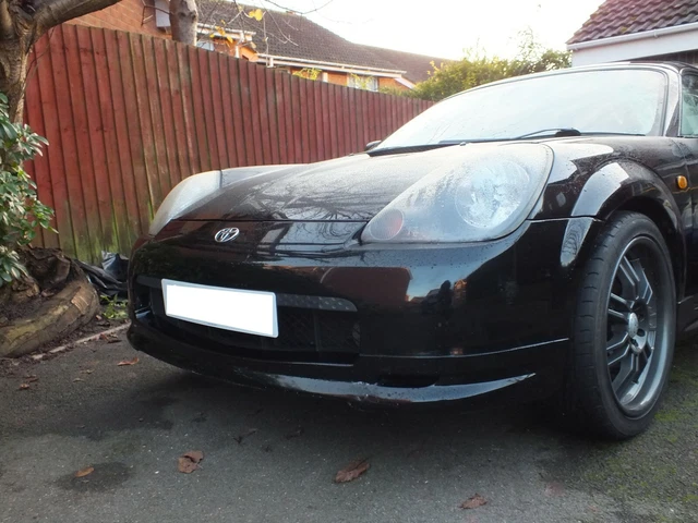 TOYOTA MR2 MK3 Roadster Spyder Genuine TTE Black Front Lip Splitter £ ...