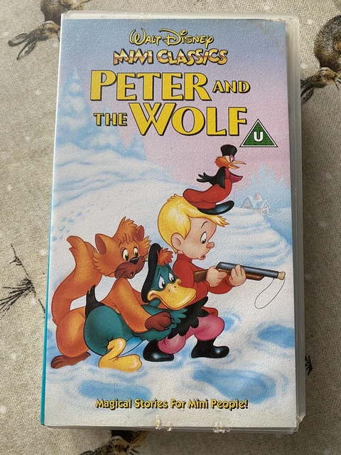 Walt Disney Classics Peter And The Wolf Vhs Video 1993 2 95