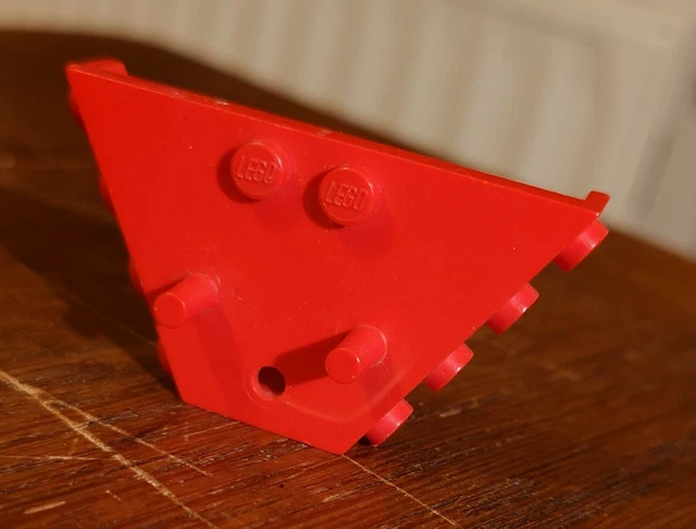 LEGO: PIÈCE DÉTACHÉE pour train vintage "red tipper end" n° 3145 rouge ...