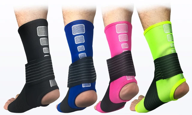 ANKLE BRACE SUPPORT Stabilizer Guard Sprain Tendonitis Achilles Drop ...